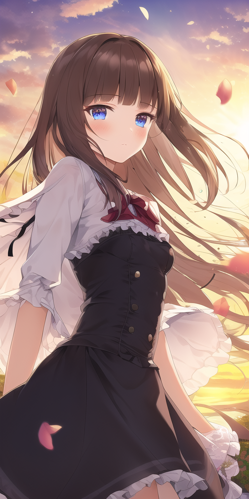 stable diffusionとWaifuDiffusionとNovel aiで作成したイラスト置き場（唐揚げ定食） - 謎の少女 その3 （Novelai） | 小説投稿サイトノベルアップ＋